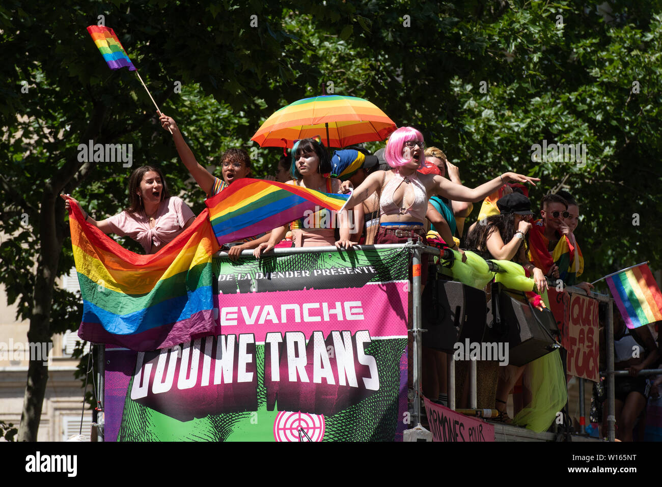 Paris 2019 Gay Pride Stock Photo - Alamy