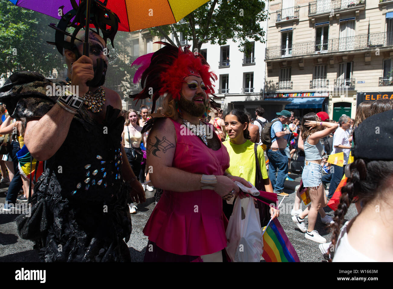 Paris 2019 Gay Pride Stock Photo - Alamy