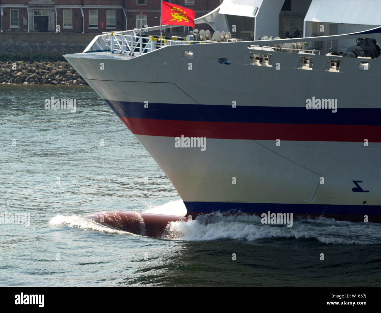 Over car ferry bow hi-res stock photography and images - Alamy