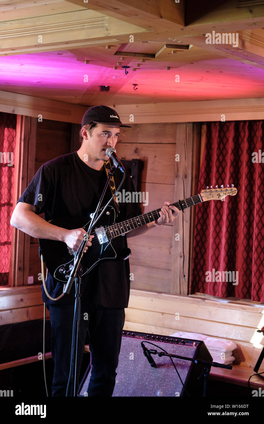 Lenk, Switzerland. June 22nd, 2019. The British singer and songwriter ...