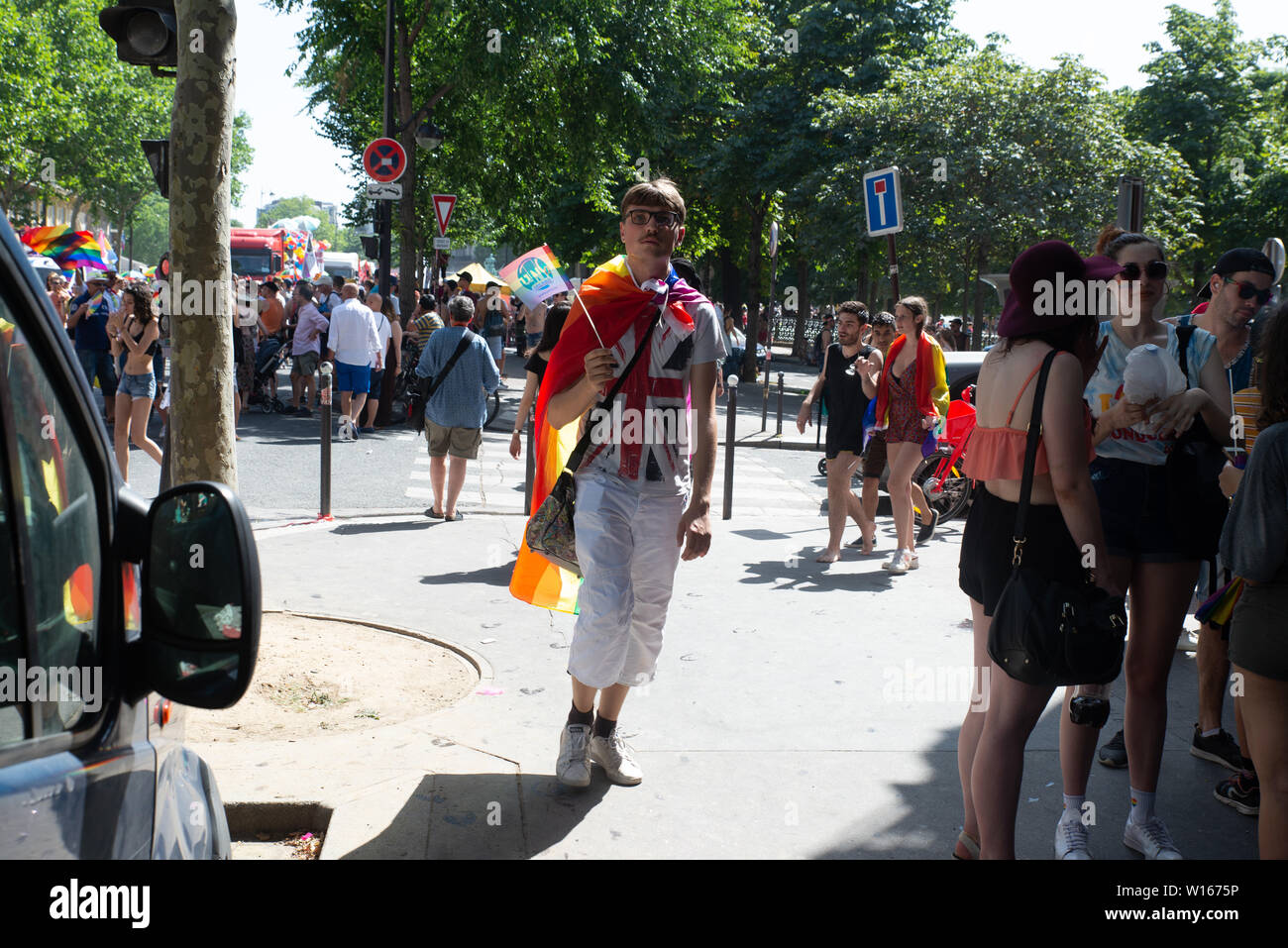 Paris 2019 Gay Pride Stock Photo - Alamy