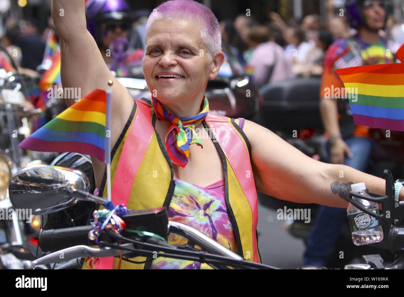 Nyc bikers hi-res stock photography and images - Alamy