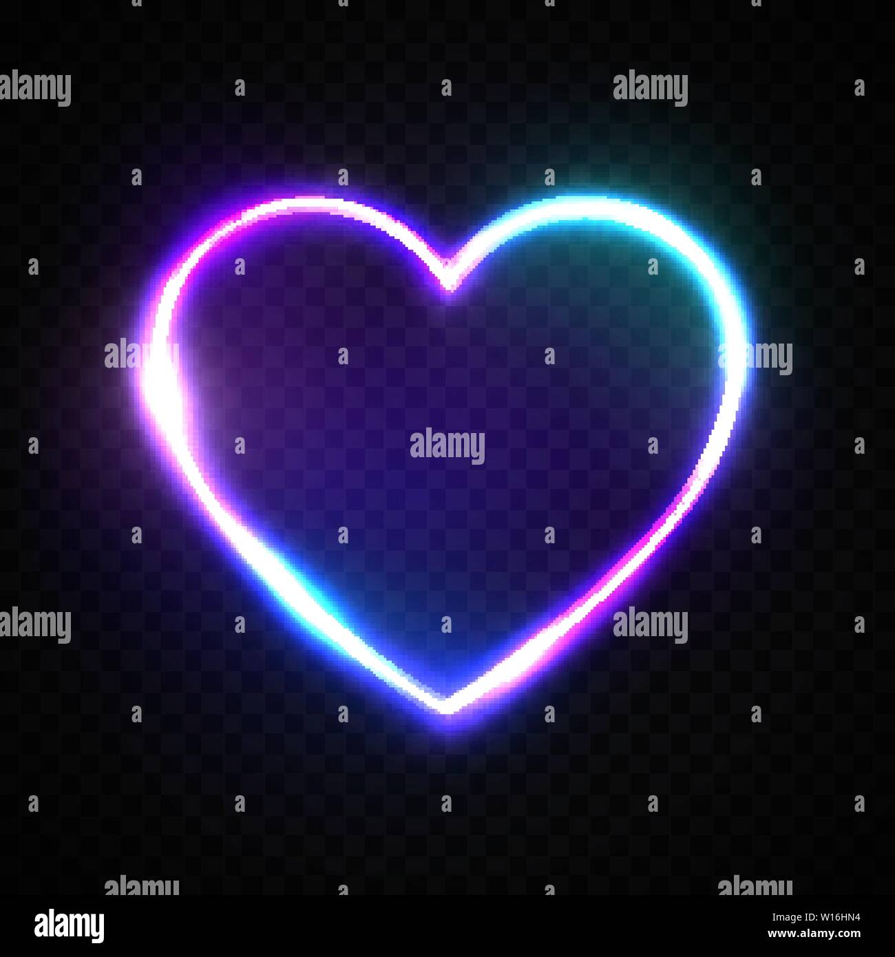 Bright romantic love heart hi-res stock photography and images - Alamy