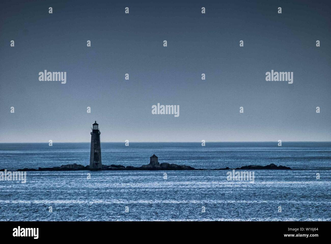 Boston, Massachusetts, USA. 8th Sep, 2005. The Graves Light lighthouse ...