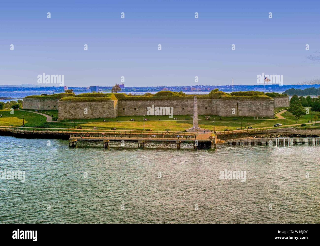 Georges island boston fort hi-res stock photography and images - Alamy