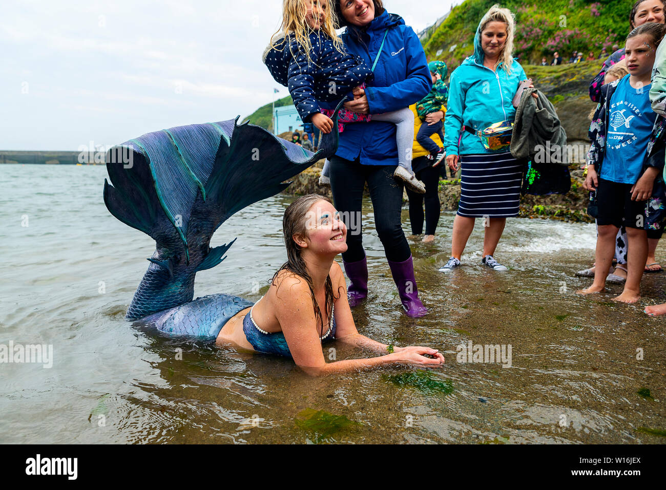 Real mermaids tail hi-res stock photography and images - Alamy