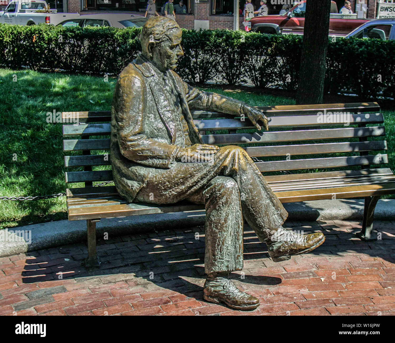Boston, Massachusetts, USA. 8th Sep, 2005. In Curley Memorial Plaza two ...