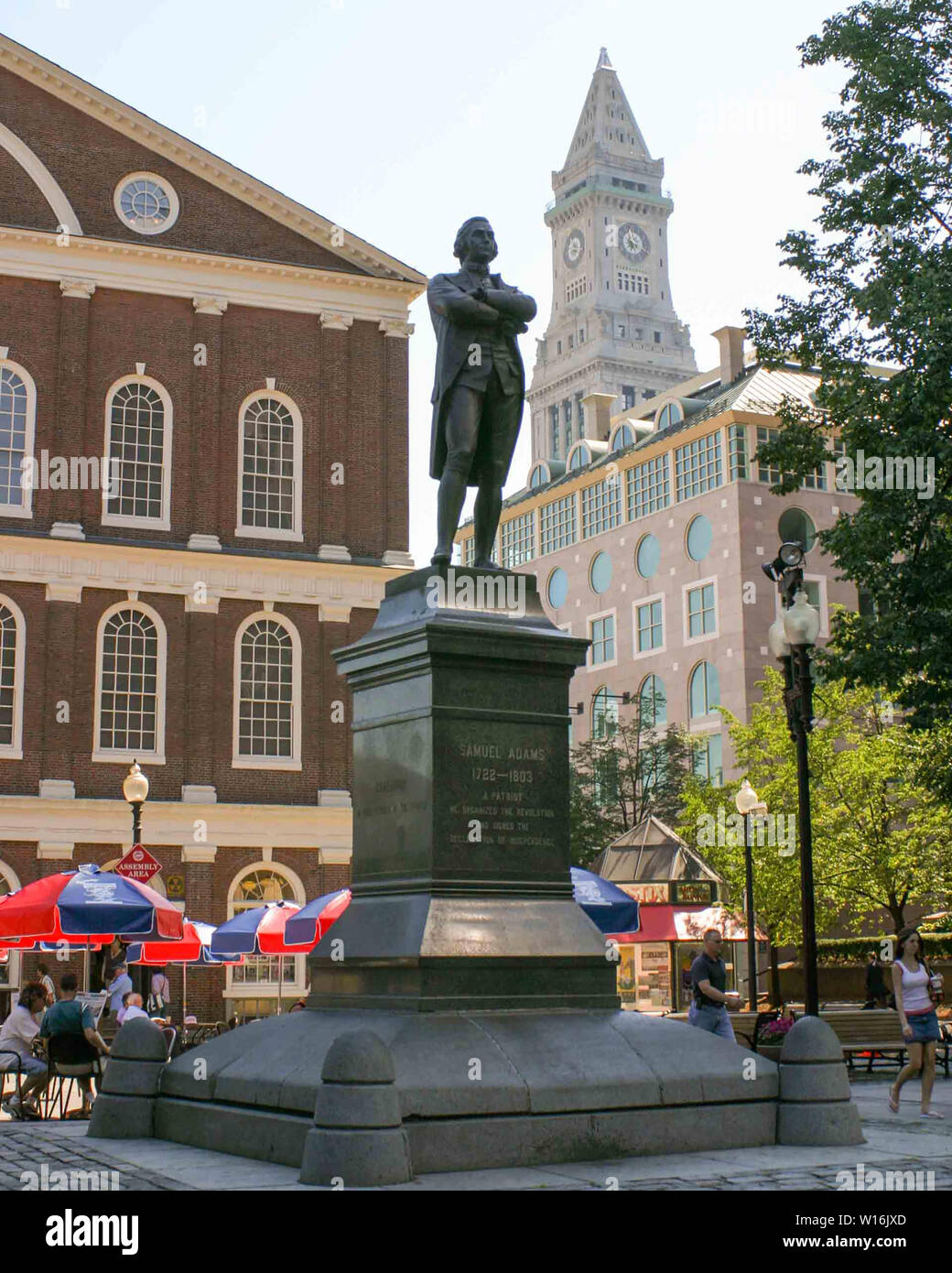 Boston, Massachusetts, USA. 8th Sep, 2005. One of the founding fathers ...