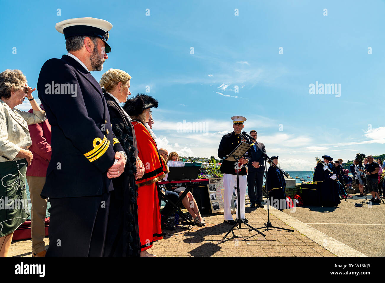 American soldiers in cornwall ww2 hi-res stock photography and images ...