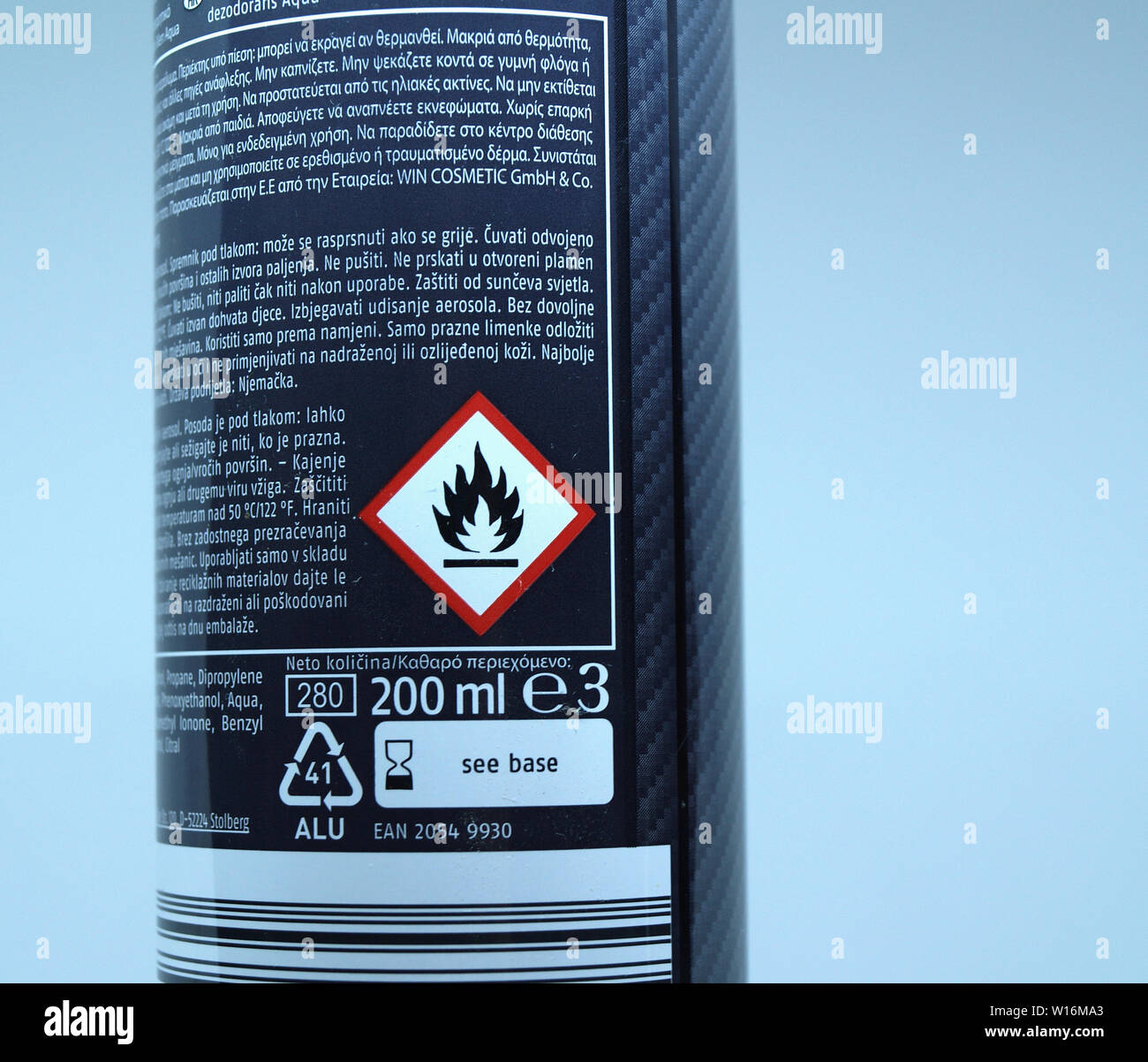 Spray Paint Can Warning Label at Danita Foster blog