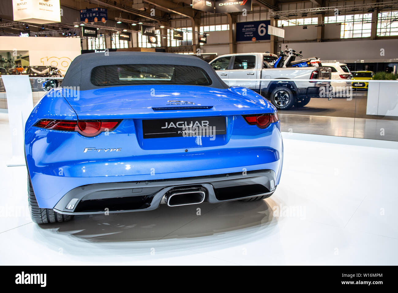 Jaguar F Type Convertible Blue