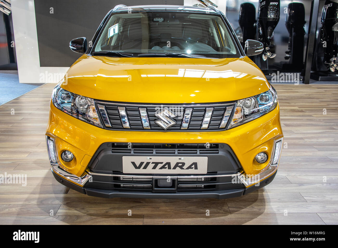 Poznan, Poland, March 2019 Suzuki Vitara 4th generation facelift ...