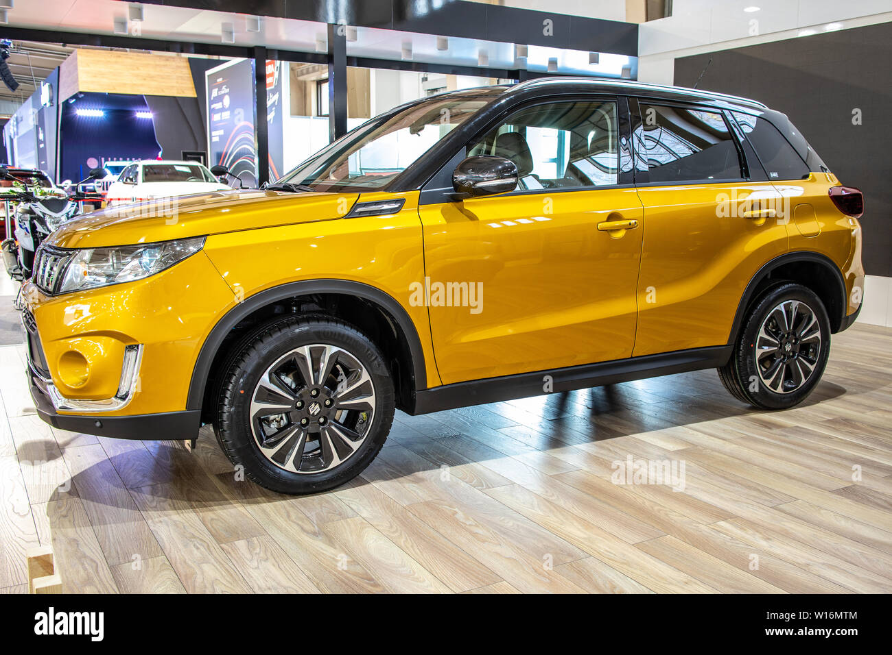 Poznan, Poland, March 2019 Suzuki Vitara 4th generation facelift ...