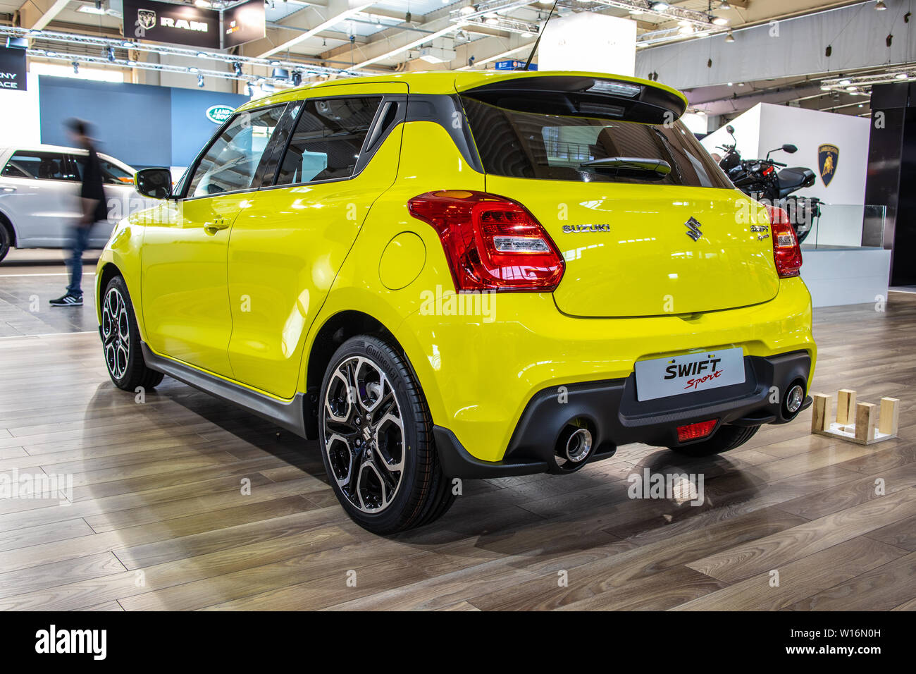 Poznan, Poland, March 2019: new Suzuki Swift Sport, Poznan ...