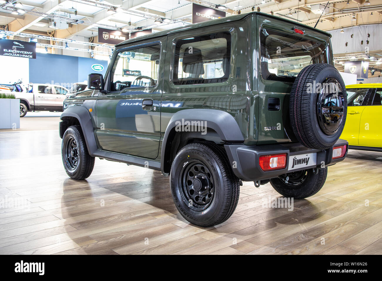 Poznan, Poland, March 2019: all new Suzuki Jimny All-Grip 4th gen ...