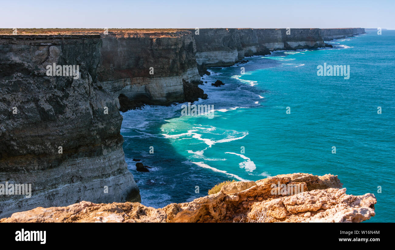 The Great Australian Bight as seen from a viewing point in South ...