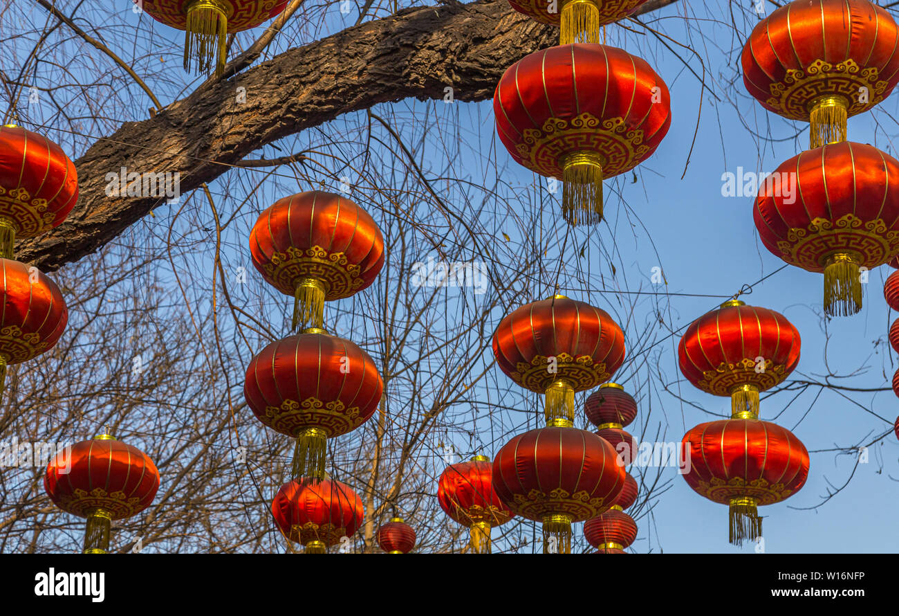 Traditional red culture hi-res stock photography and images - Alamy