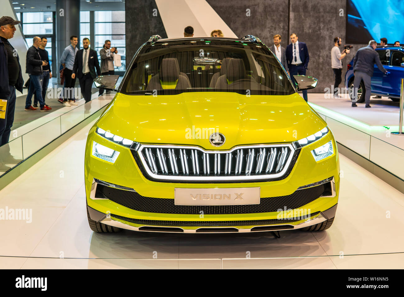 Electric skoda hi-res stock photography and images - Alamy