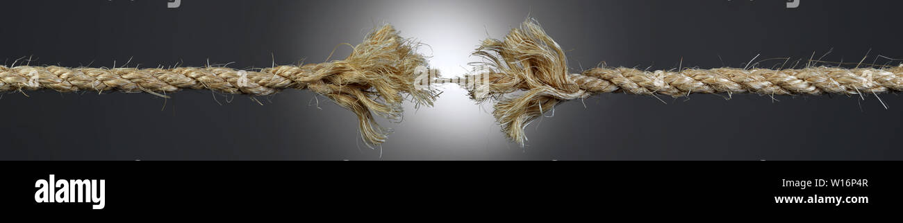 Fraying rope hi-res stock photography and images - Alamy