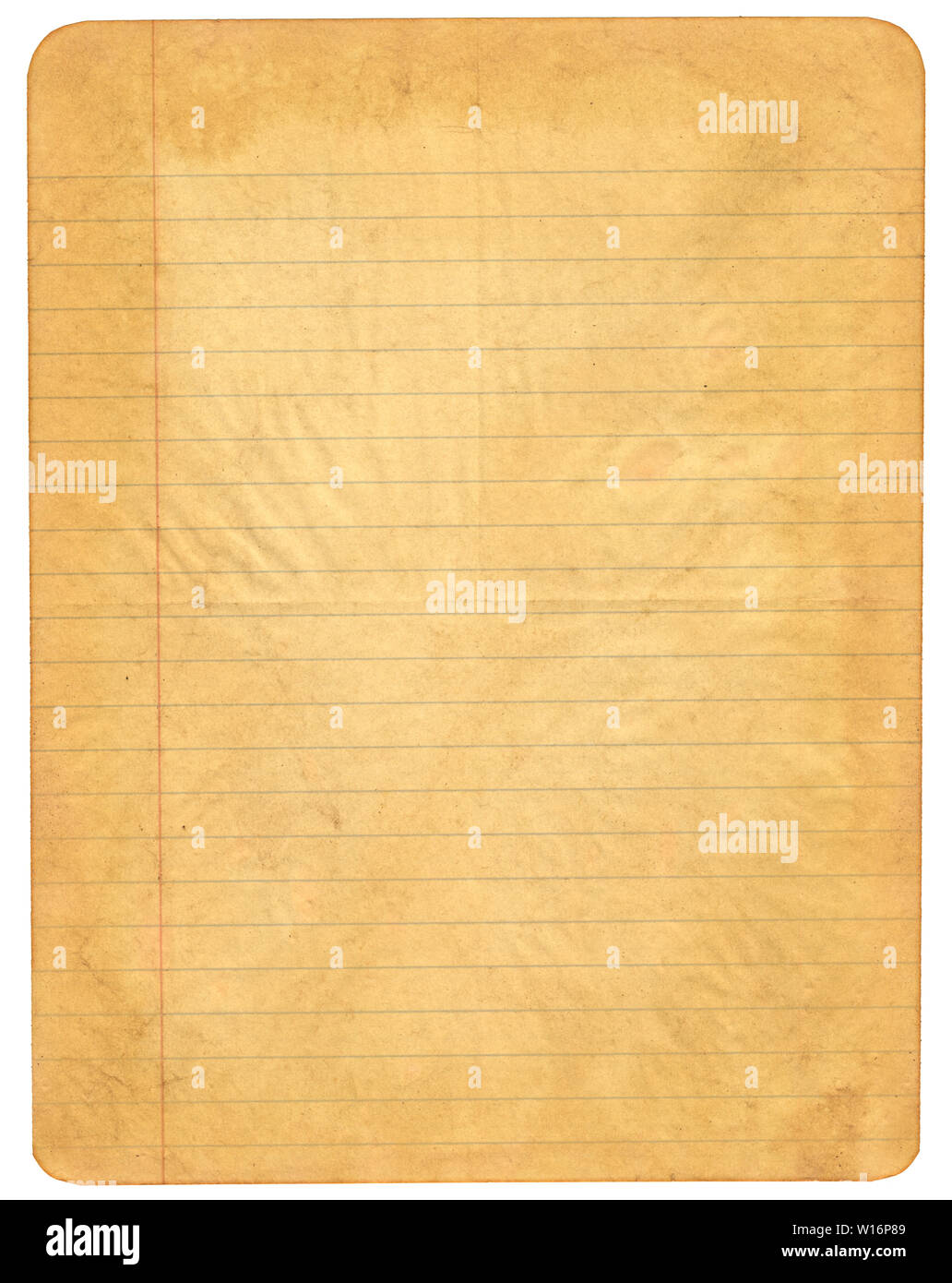 Old lined paper Stock Photo - Alamy