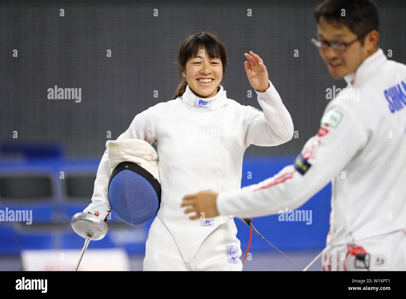 Tokyo, Japan. 30th June, 2019. Shino Yamanaka & Hikaru Shimano (JPN ...