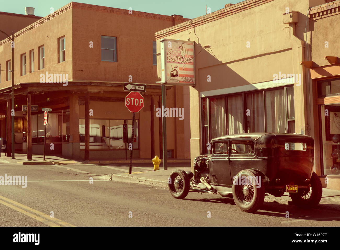 Ford classic hotrod in Santa Fe New Mexico USA Stock Photo - Alamy