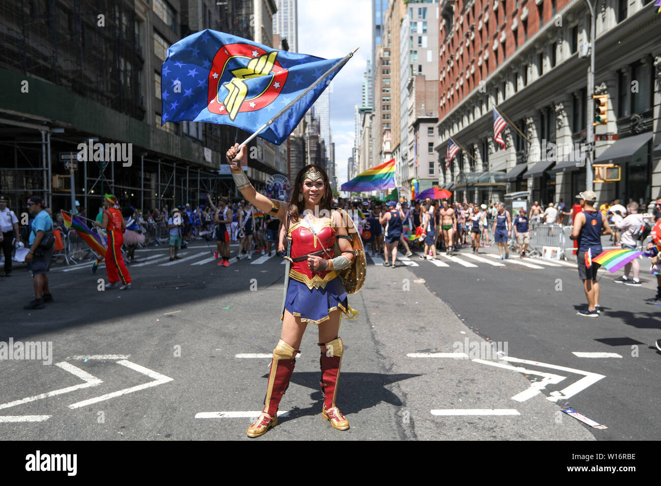 New york city pride parade 2019 hi-res stock photography and images - Alamy