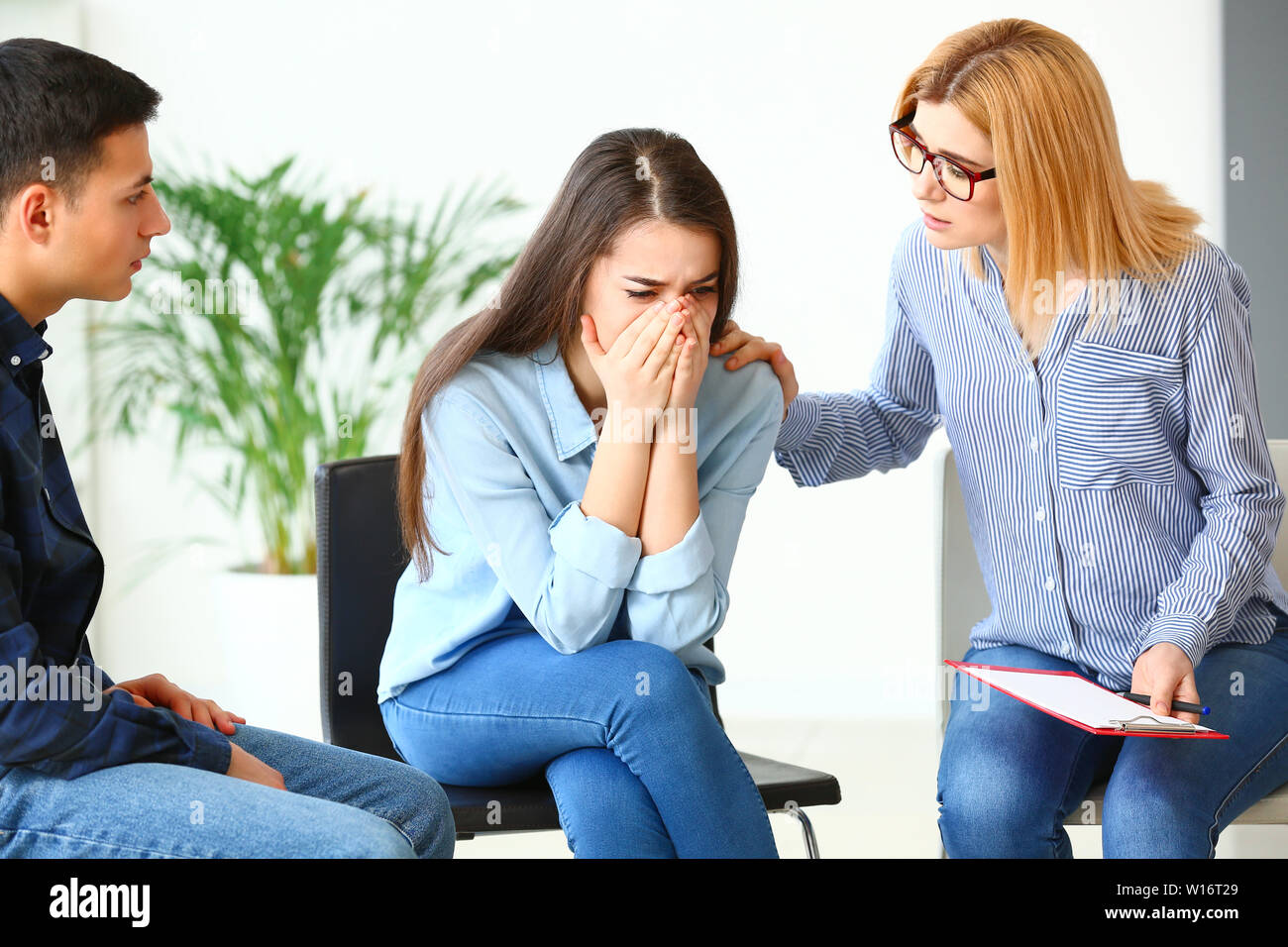 People at group therapy session Stock Photo - Alamy
