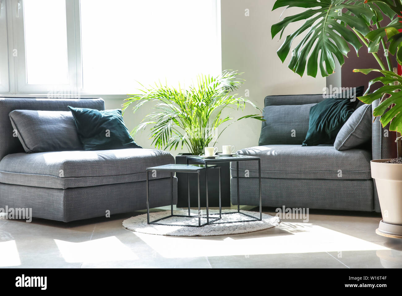 Interior of modern comfortable room Stock Photo - Alamy