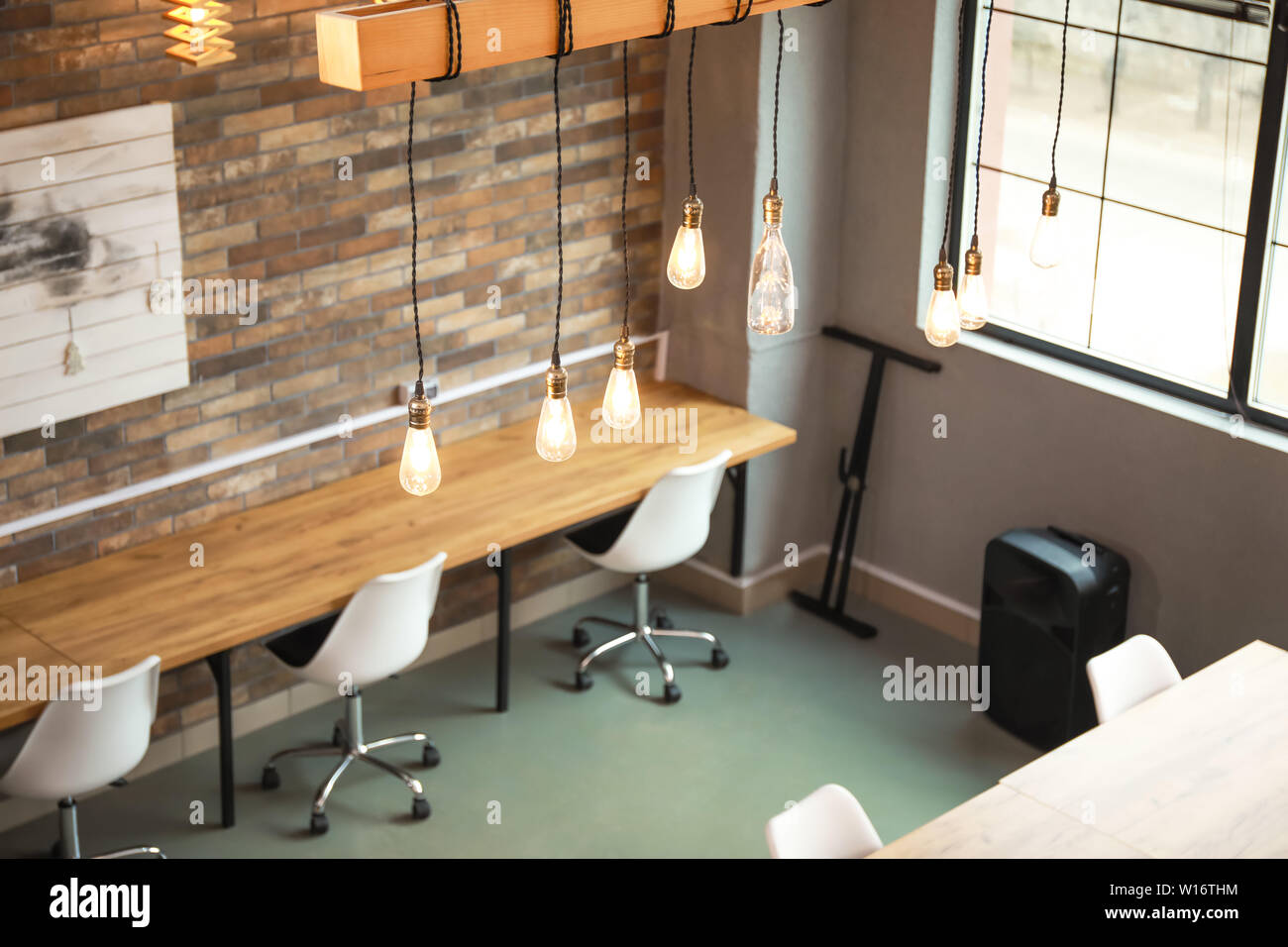 Interior of conference hall in modern office Stock Photo - Alamy