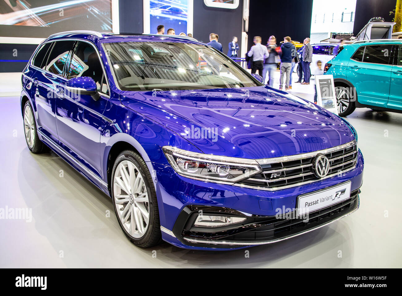 Poznan, Poland, March 2019 Volkswagen VW Passat Variant R-Line, Poznan ...