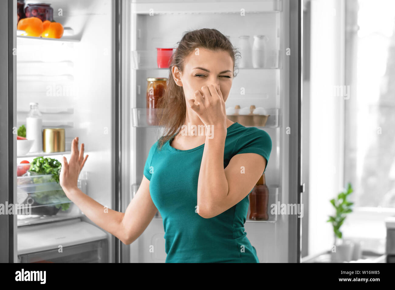 Spoiled Food In Fridge