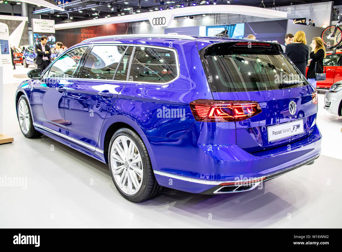 Poznan, Poland, March 2019 Volkswagen VW Passat Variant R-Line, Poznan ...