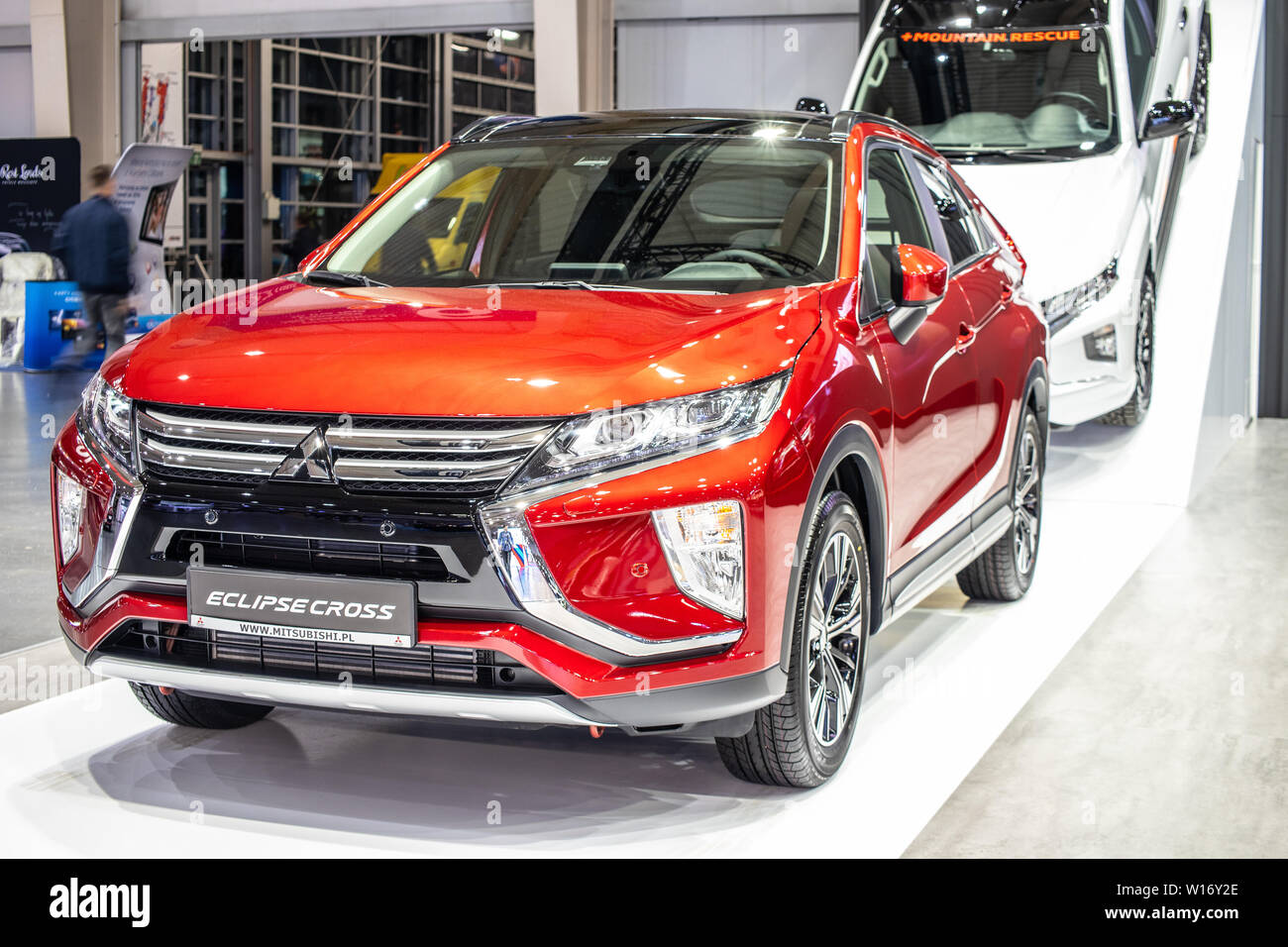 Red Eclipse Car Backside