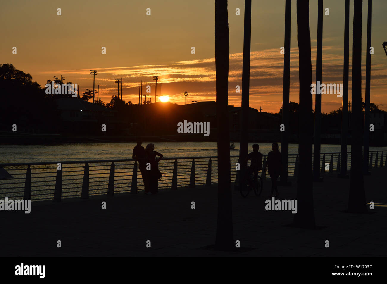 Tampa river walk hi-res stock photography and images - Alamy