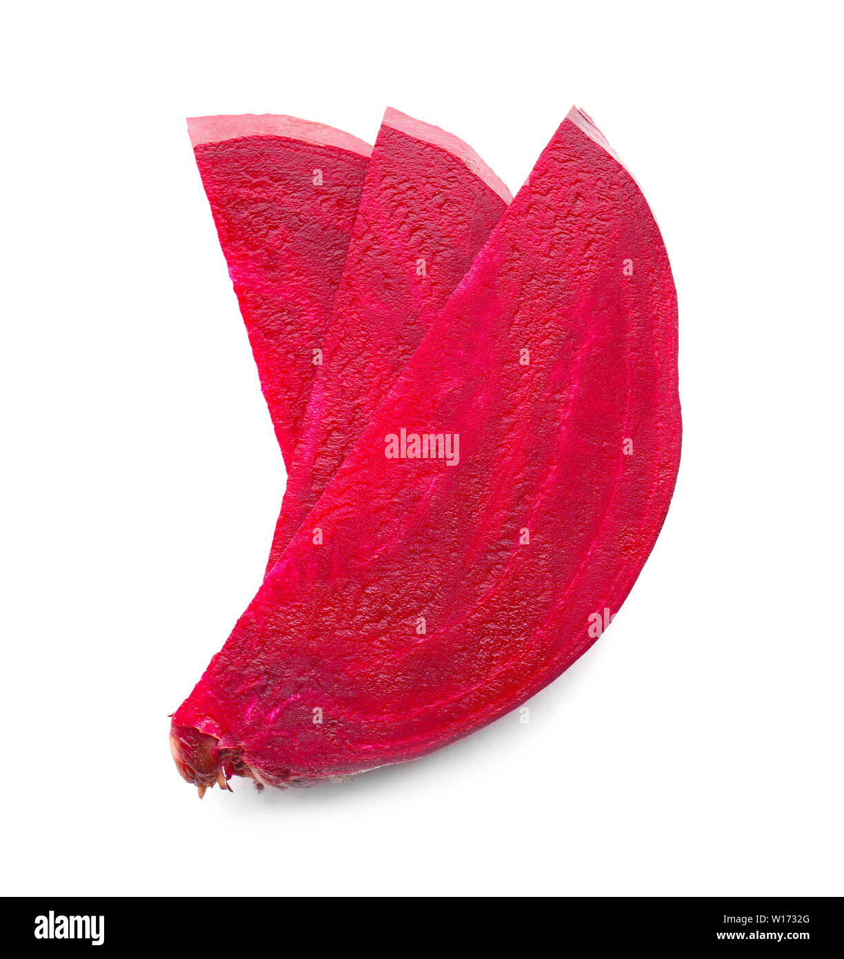 Beet slices Cut Out Stock Images & Pictures - Alamy