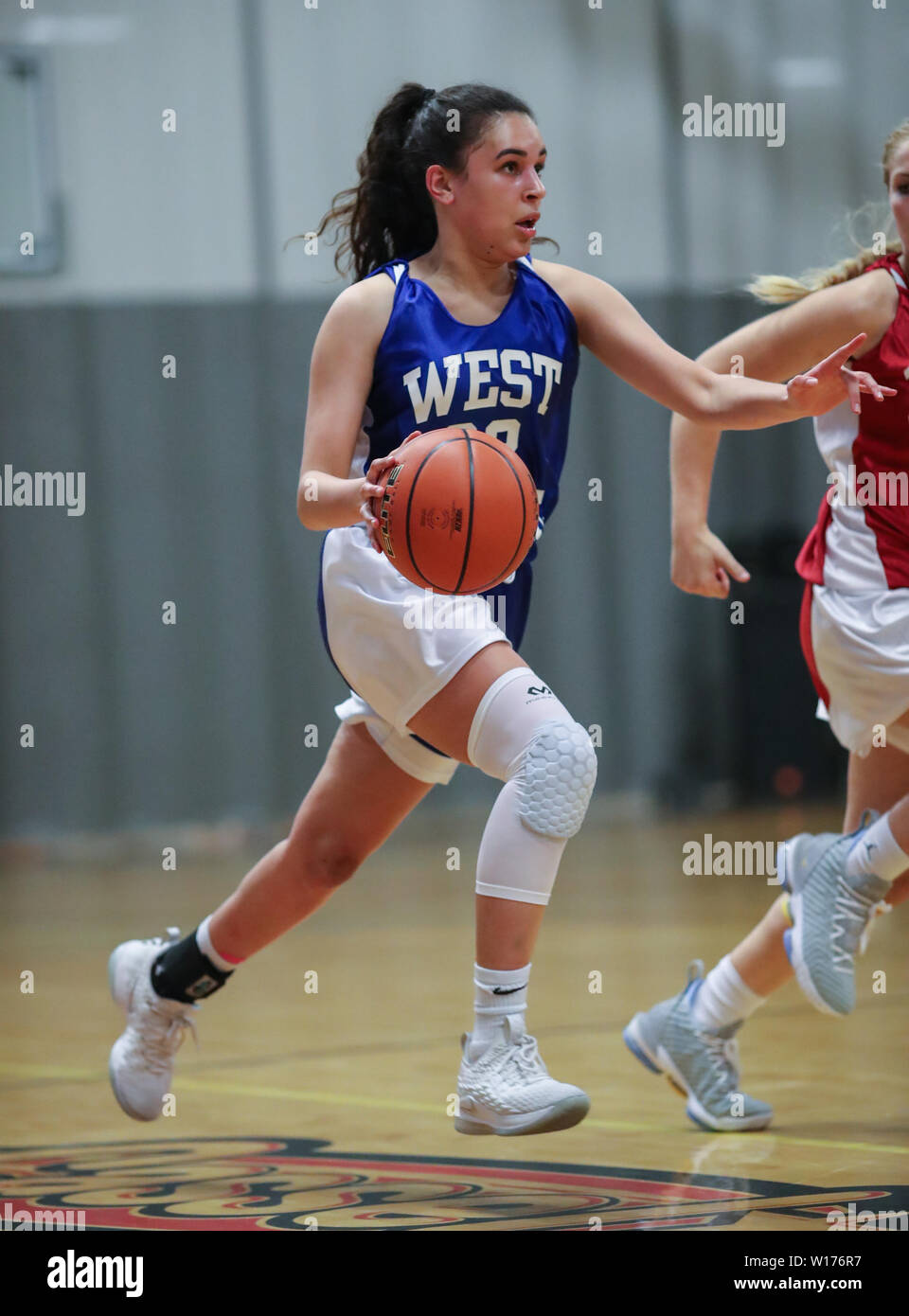 Basketball action at the Washington State 1A All Star Game in Liberty ...