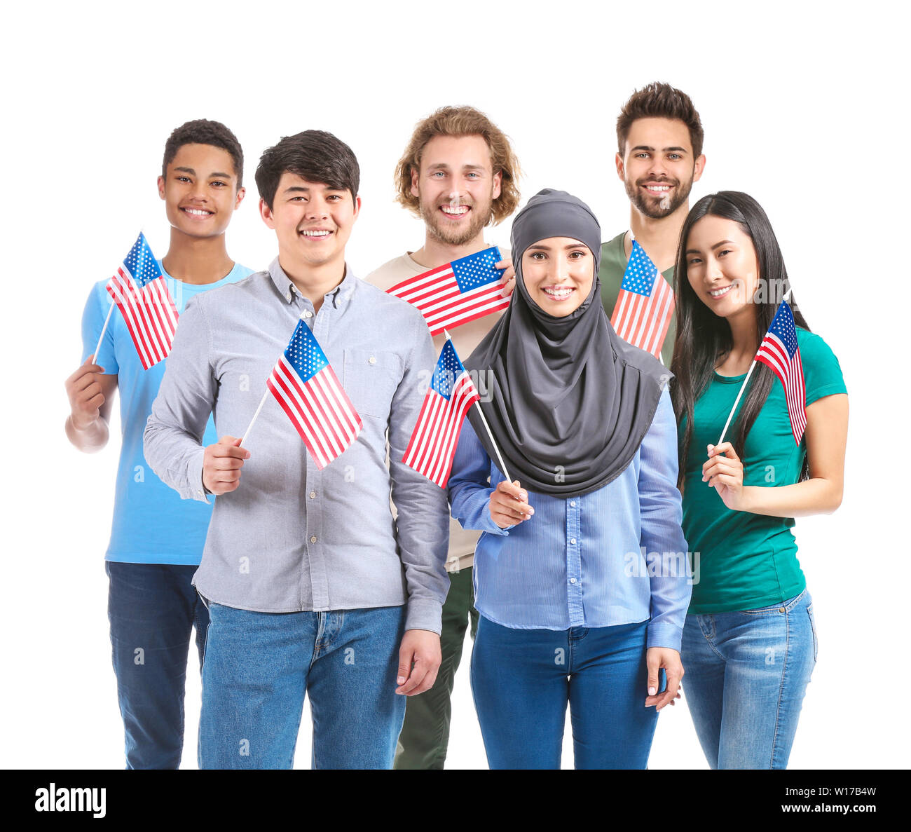 Group african american students Cut Out Stock Images & Pictures - Alamy