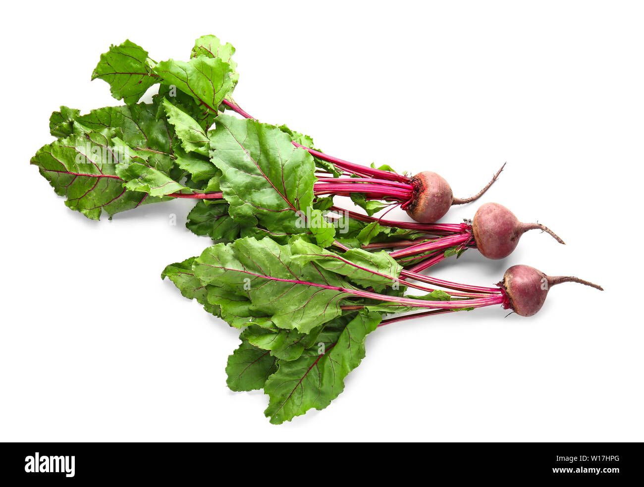 Fresh beet on white background Stock Photo - Alamy
