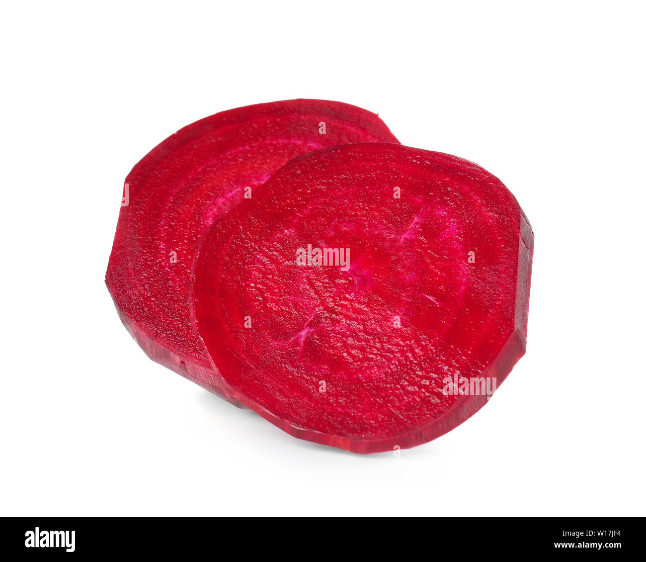 Beet slices Cut Out Stock Images & Pictures - Alamy