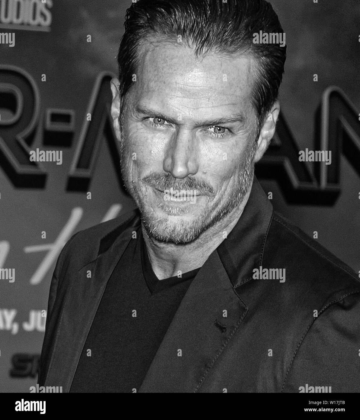 Los Angeles, CA - June 26, 2019: Jason Lewis attends the premiere of ...