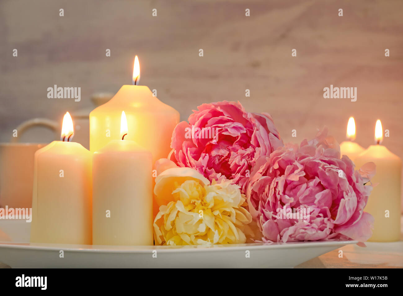 Beautiful Candles Burning