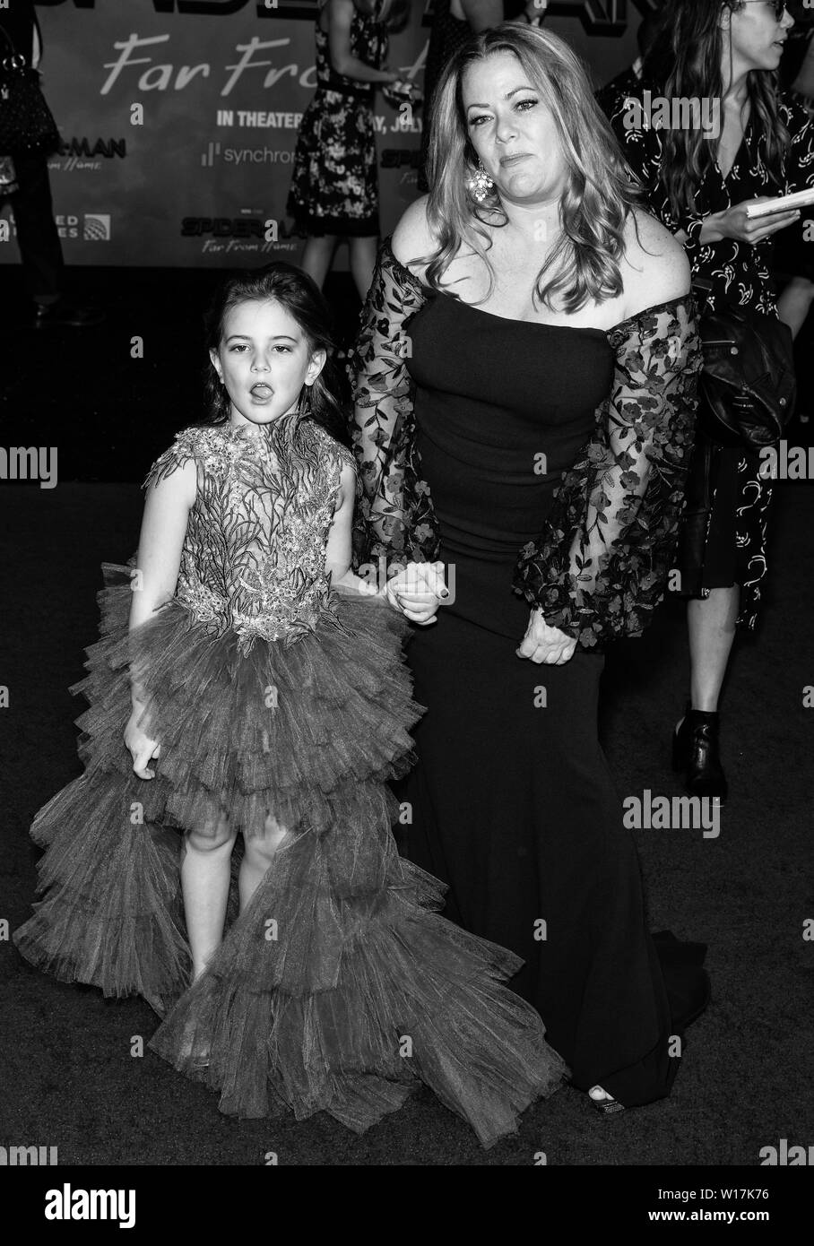 Los Angeles, CA - June 26, 2019: Lexi Rabe and Mother attend the ...