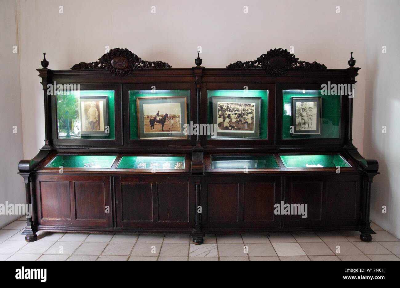 Museum displays inside Keraton Yogyakarta (Yogyakarta Palace). The ...
