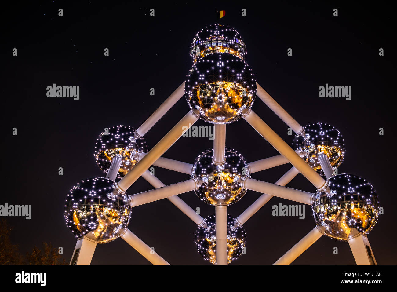 Atomium At Night High Resolution Stock Photography and Images - Alamy