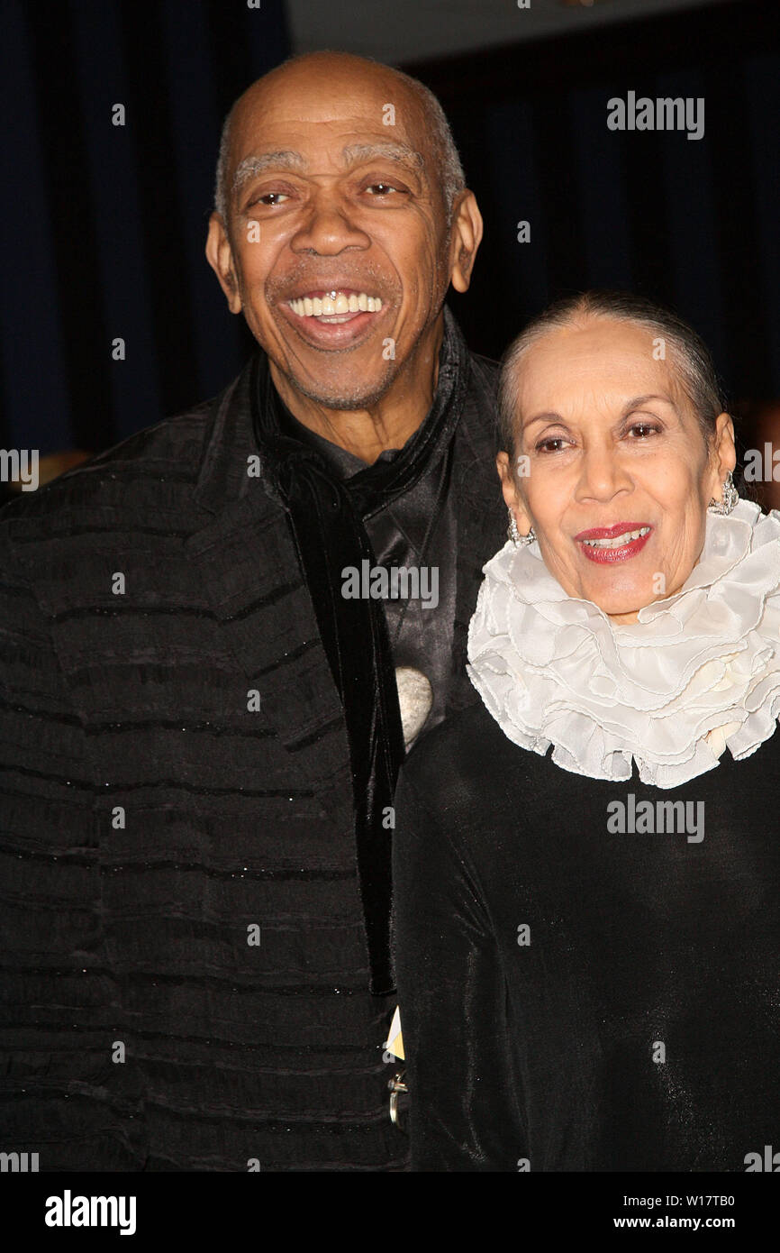 New York, USA. 3 December, 2008. Geoffrey Holder, Carmen De Lavallade ...