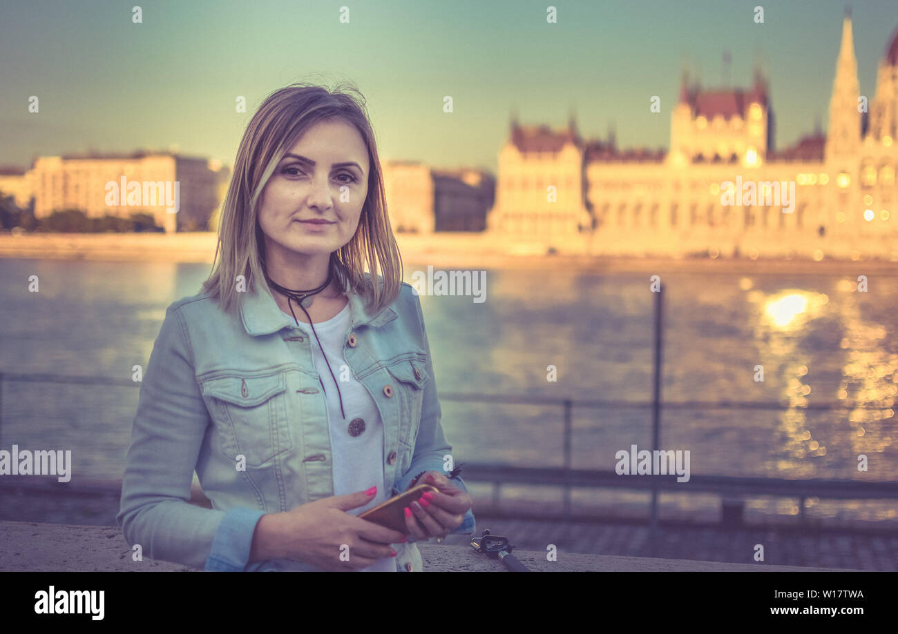 Shy smile hi-res stock photography and images - Alamy