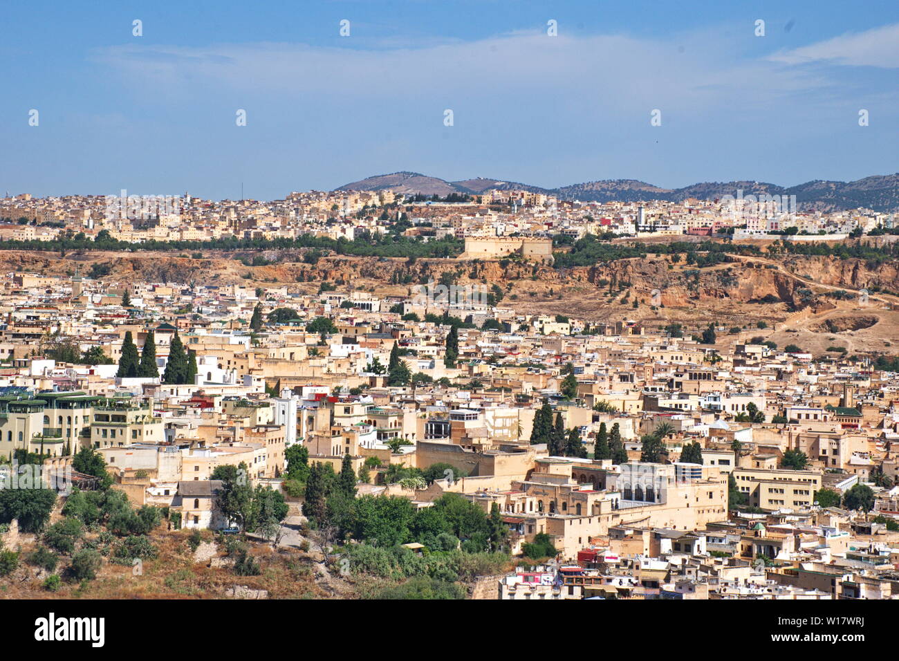 Scenic view of Fes in Morocco Stock Photo - Alamy