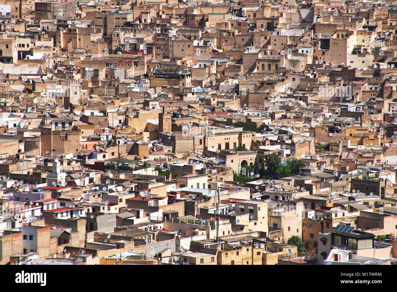 Scenic view of Fes in Morocco Stock Photo - Alamy