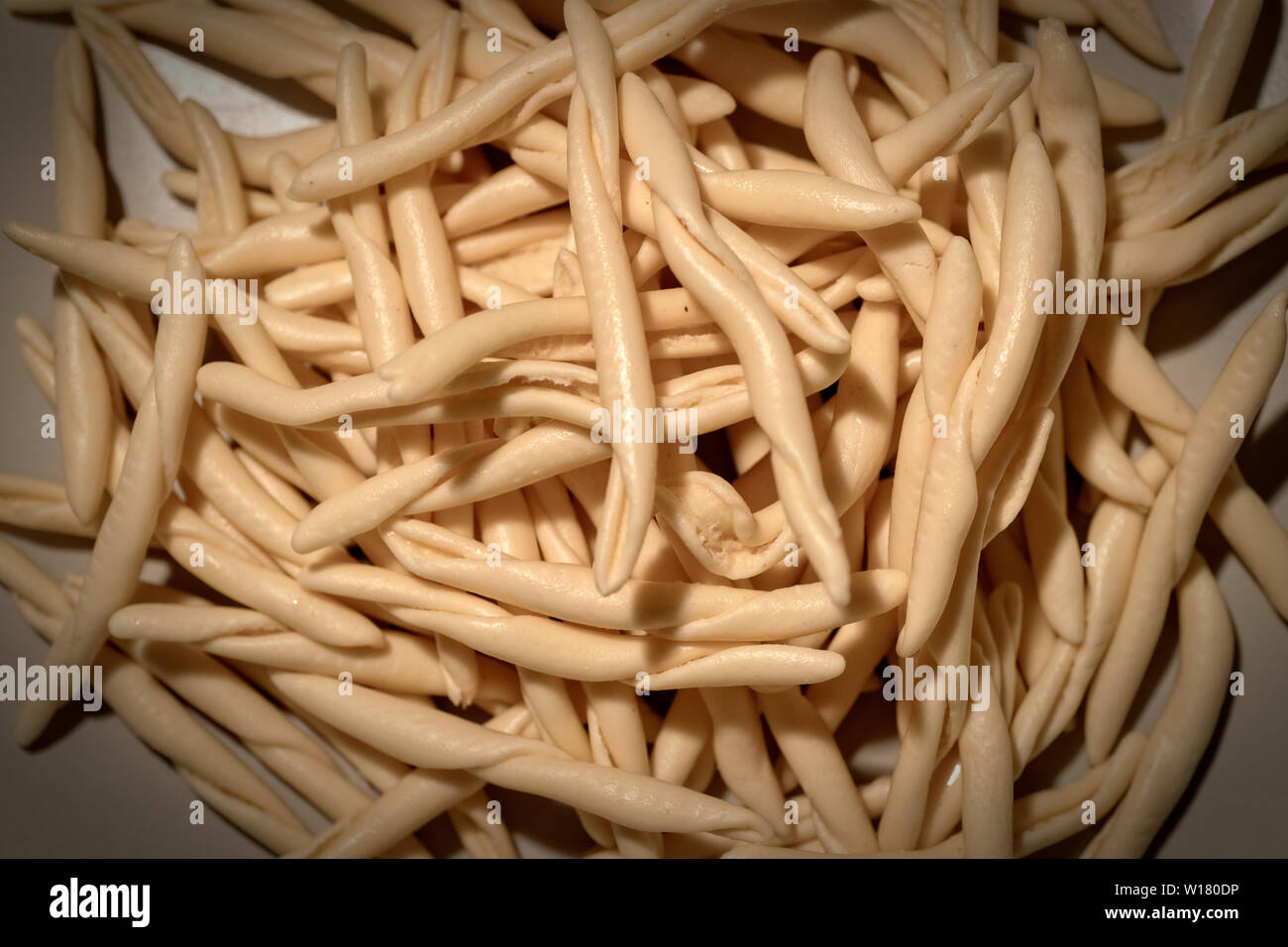 Italy Calabria Calabrese pasta with ferretto - Maccheroni Calabresi ...